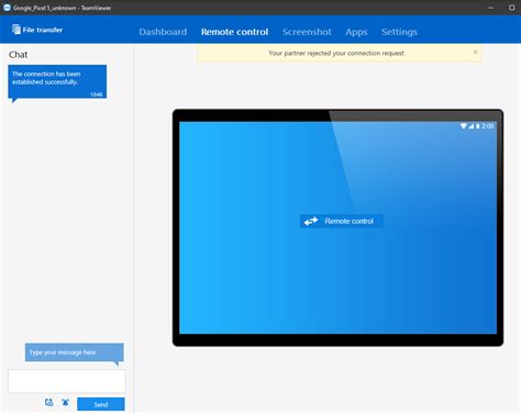 Your Partner Rejected Your Connection Request Teamviewer Support