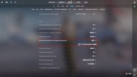 How To Switch To Left Hand In CS Bind Guide