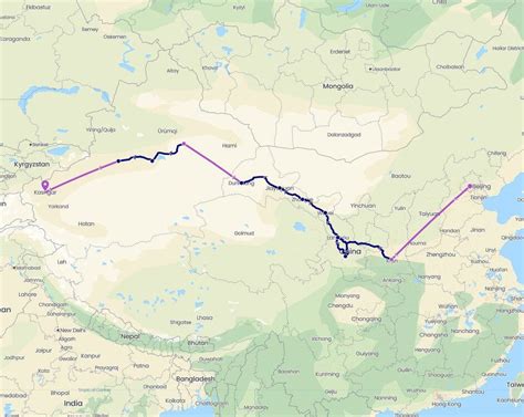 Following Marco Polo Crooked Compass 25 Days From Kashgar To Beijing