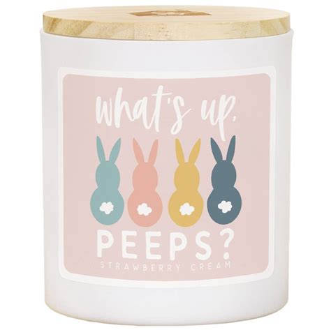 Whats Up Peeps Str Candles Lemon And Lime Craft Co