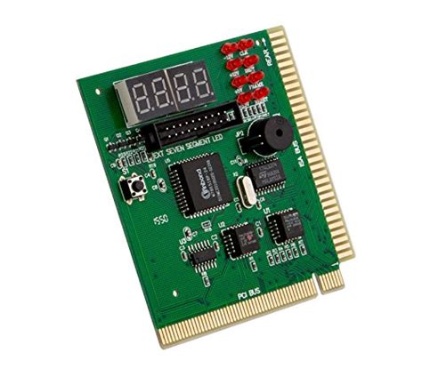 Kingwin Pc Computer Motherboard Analyzer Kit Digital Pci And Isa Pc