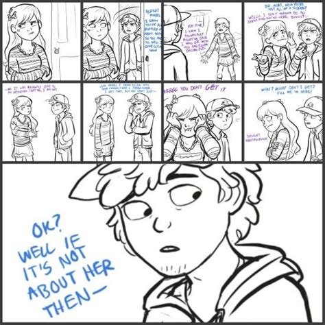 Pinecest Eight Part 1 Gravity Falls Comics Gravity Falls Fan Art