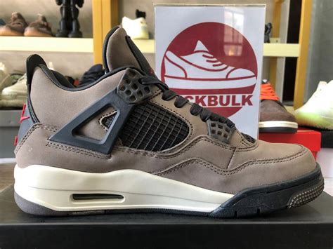 Travis Scott X Air Jordan 4 Retro Brown Aj4 882335 Kickbulk Sneaker