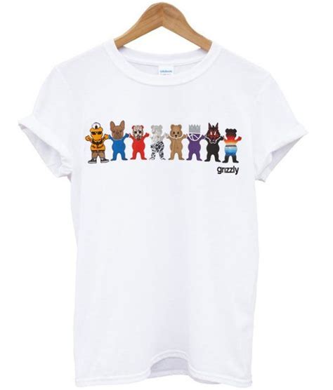 Grizzly Squad T Shirt Teeshope Online Shop Shirts Home T Shirts
