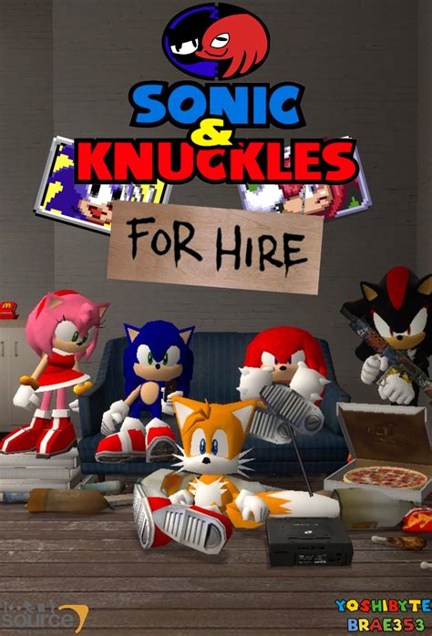Sonic And Knuckles For Hire Yoshibytes Spongebob Squarepants Wiki Fandom