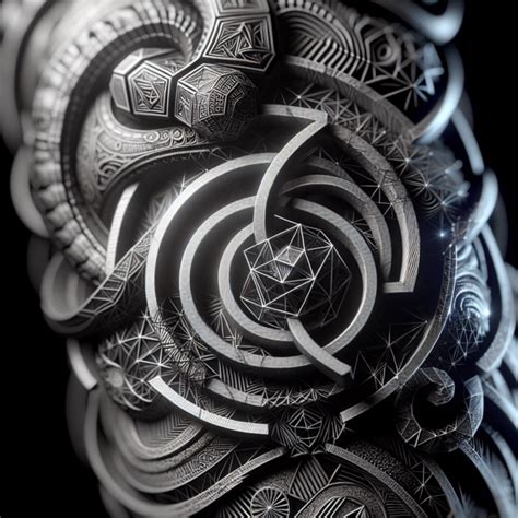 Symbolism And Beauty Of Interlocking Shapes Tattoos