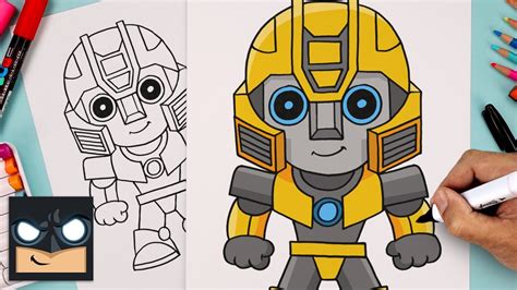 How To Draw Bumblebee Transformers One Youtube