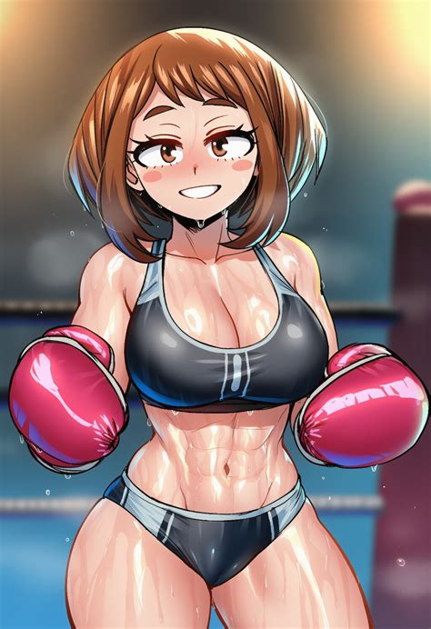 Ochako Uraraka Boxing By Zardonicboxing On Deviantart