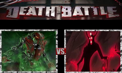 Makuta Teridax Vs Nar Est By Jasonpictures On Deviantart