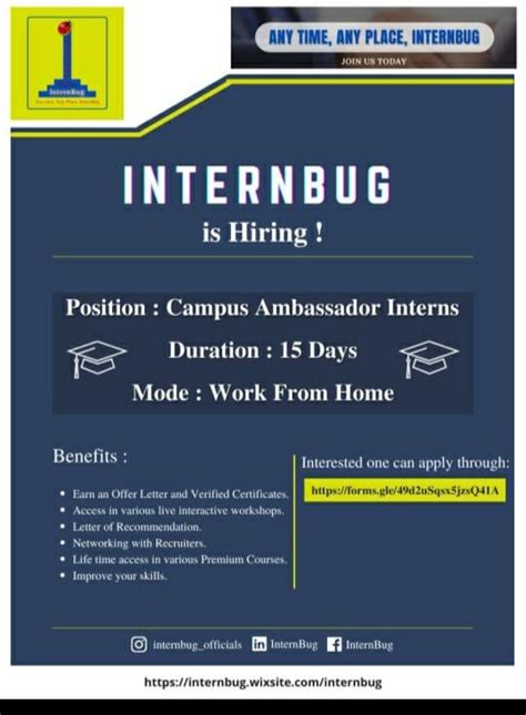 Sarulatha D On Linkedin Internbug Internship Recruiting