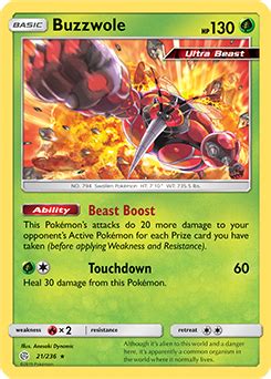 Buzzwole Cosmic Eclipse Tcg Card Database