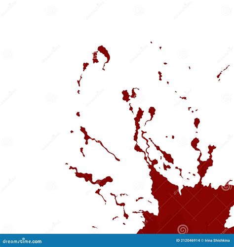 Grunge Background With Bright Red Splash Corner Stock Vector Illustration Of Texture Color