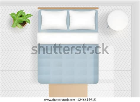 Categoría «king Size Bed Plan View De Fotos Imágenes E Ilustraciones