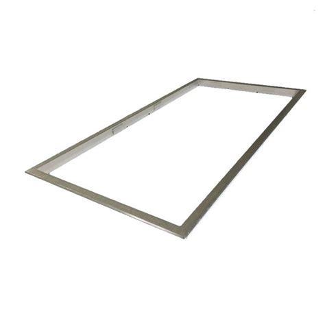 Recessed Frame For Led Panel 120x30 Cm In Ceilings Grandado