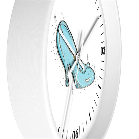 Cinderella Wall Clock Cinderella Shoe Wall Decoration Home Decor