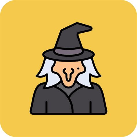 Premium Vector Witch Icon