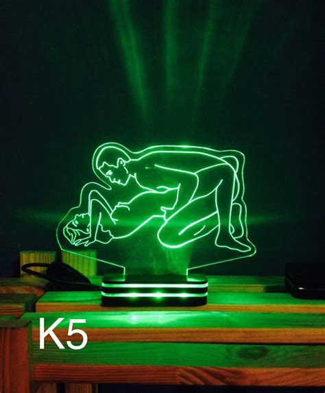 Personalized 3 D Lamp Sex Position Lamp Erotic T Erotic Home T
