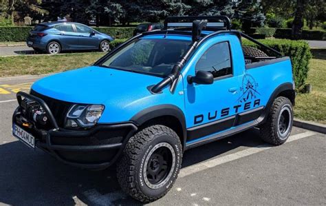 Renault Duster Modified Into An Awesome Off Road Pickup Truck