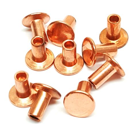 Solid Brass Rivets For Leather
