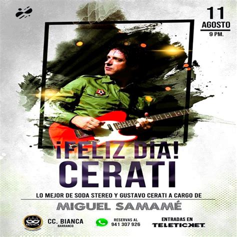 ¡feliz Día Cerati Full Conciertos