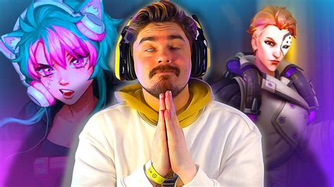 I Hired An Egirl Overwatch Coach Youtube