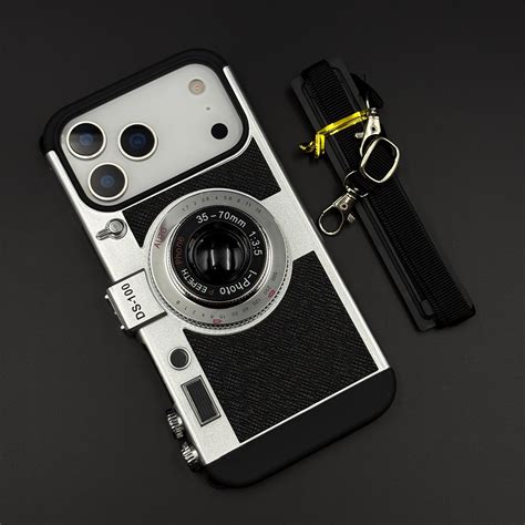 3d Vintage Camera Phone Case Cover For Iphone 17 Series Retro Design
