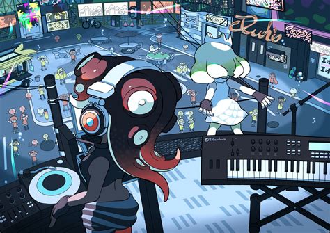 バンドウ On Twitter 만화 그림 스플래툰 캐릭터 일러스트