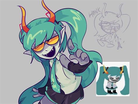 Mspa Booru 2024 Blood Cosplay Crossover Gamzee Makara Hatsune Miku