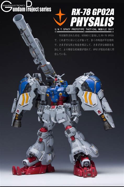 Custom Build Mg 1100 Rx 78 Gp02a Gundam Gp02 Physalis Revised