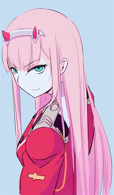 Pink Kawaii Zero Two Wallpapers Wallpaper Cave