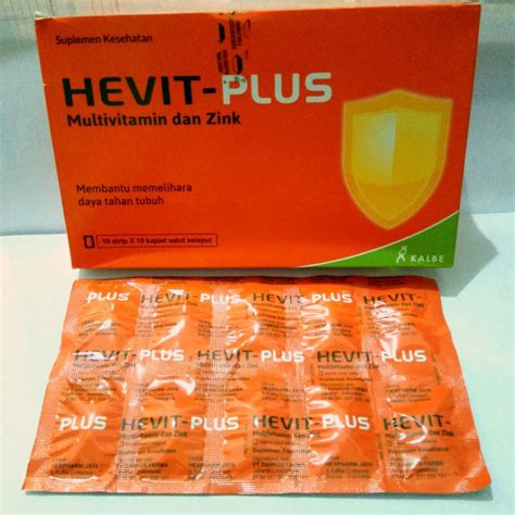 Jual Hevit Plus 10 Tablet Shopee Indonesia