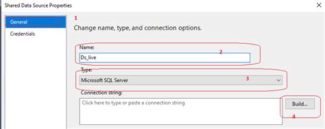 Ssrs Shared Data Source Sql Bi Tutorials
