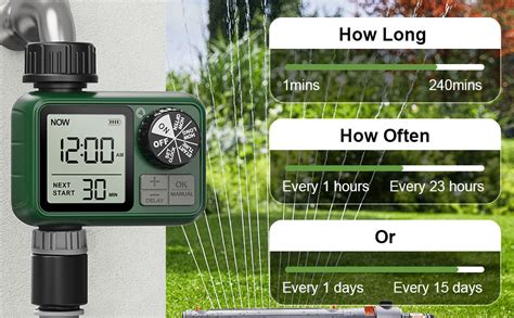 Sprinkler Timer Xinfuture Water Timer Programmable Garden