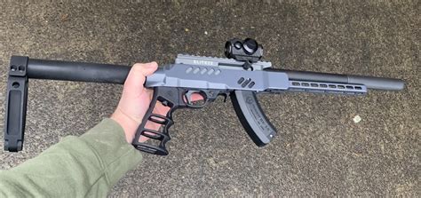 Custom Crazy Ivan Chassis Grips Rimfire Central Firearm Forum