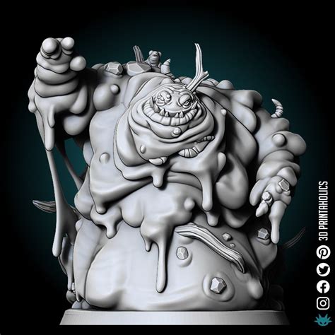 Elemental Mud Premium Plant Based Resin 3d Printed Miniature