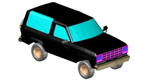 Luxuries 3d Suv Car Elevation Model Cad Drawing Details Dwg File