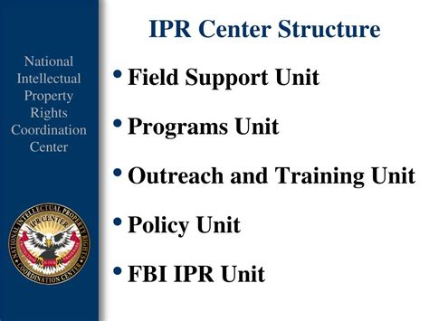 Ppt National Ipr Coordination Center Powerpoint Presentation Free