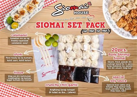 Siomai House Philippines Menu Prices 2025