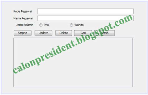 Aplikasi Crud Java Koneksi Java Dan Mysql Contoh Download Program C Php Java Web C