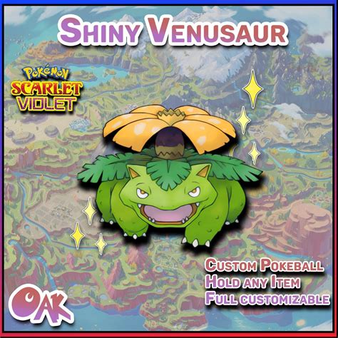 Shiny Venusaur Pokemon Scarlet