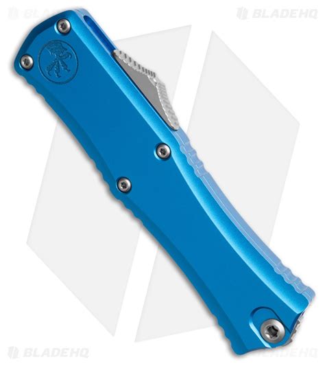 Microtech Hera Ii Mini Se Otf Knife Blue Aluminum Satin