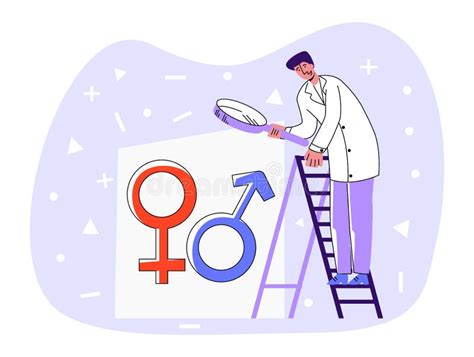 Sexologist Male Icon Doctor Man Vector Illustration Stock Vector