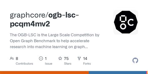 GitHub Graphcore Ogb Lsc Pcqm Mv The OGB LSC Is The Large Scale Competition By Open Graph