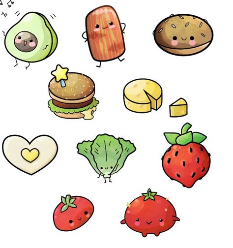 Easy Cute Food Drawings How To Draw Really Cute Chocolate · Extract