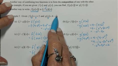 Precalculus Bc Unit 1 Notes 6 Function Composition Youtube