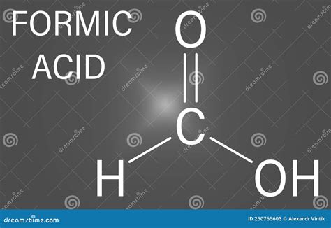 Structural Formula Of Methanoic Acid
