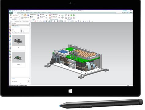 Microsoft Takes Cad On Tablet To Whole New Level Nx Design