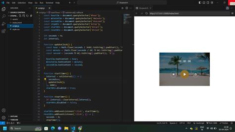 Javascript Stopwatch Programming Webdev Challenge