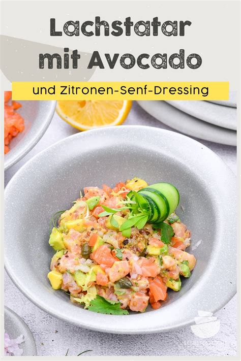 Lachstatar Mit Avocado Ganz Einfach Selbstgemacht Der Foodblog