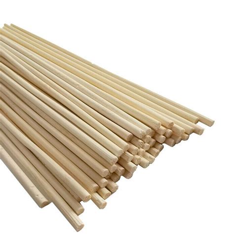 100 Pcsset Wooden Plant Support Stick For Indoor Vicedeal
